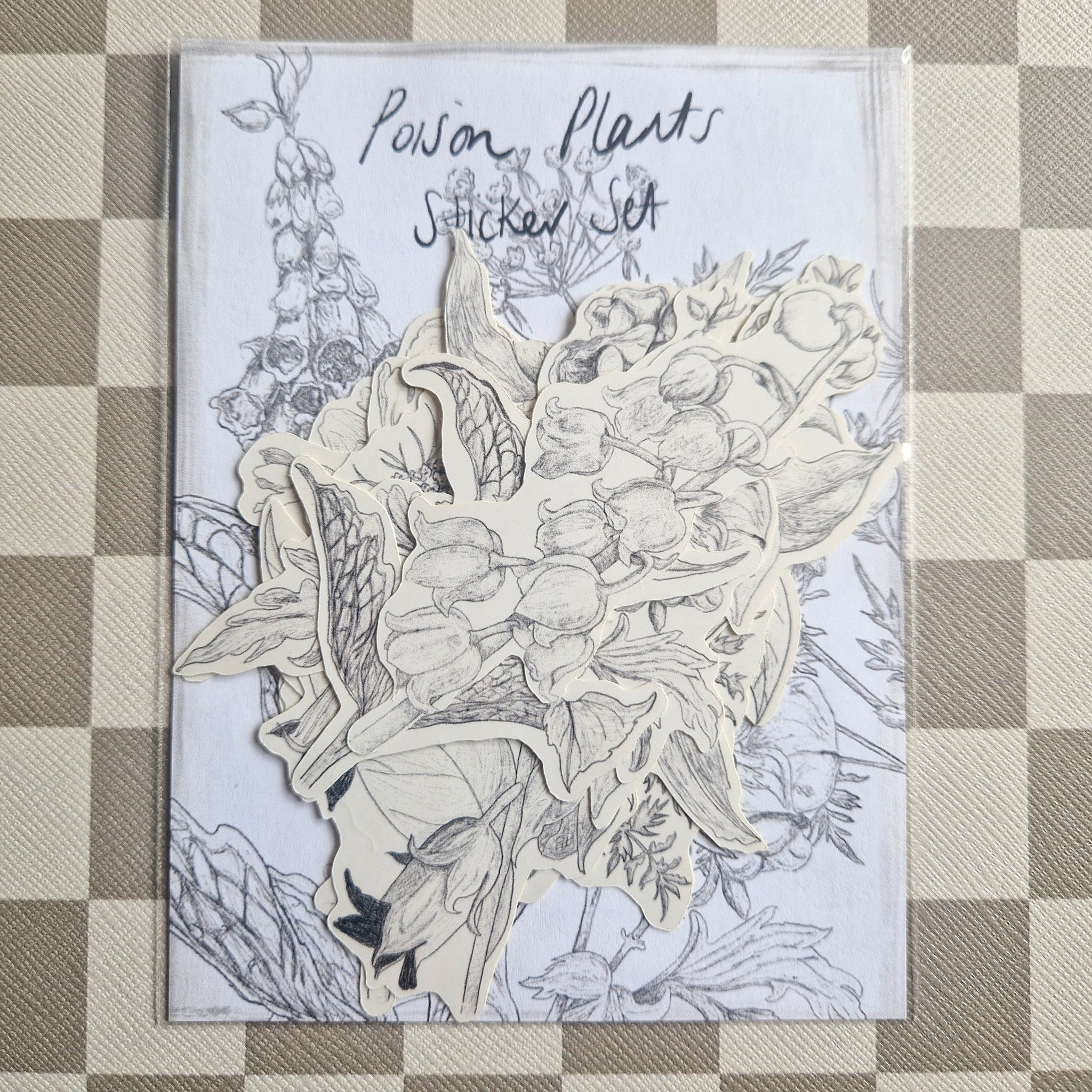 Poison Plants Sticker Set – Duck Egg Designs
